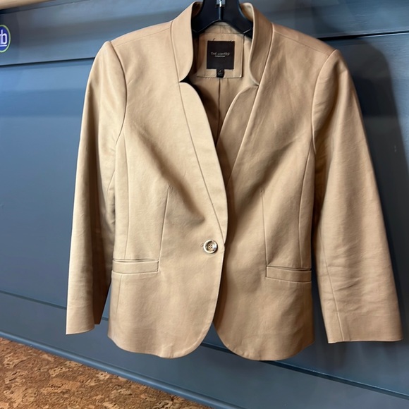 The Limited | Jackets & Coats | Tan Suit Jacket | Poshmark